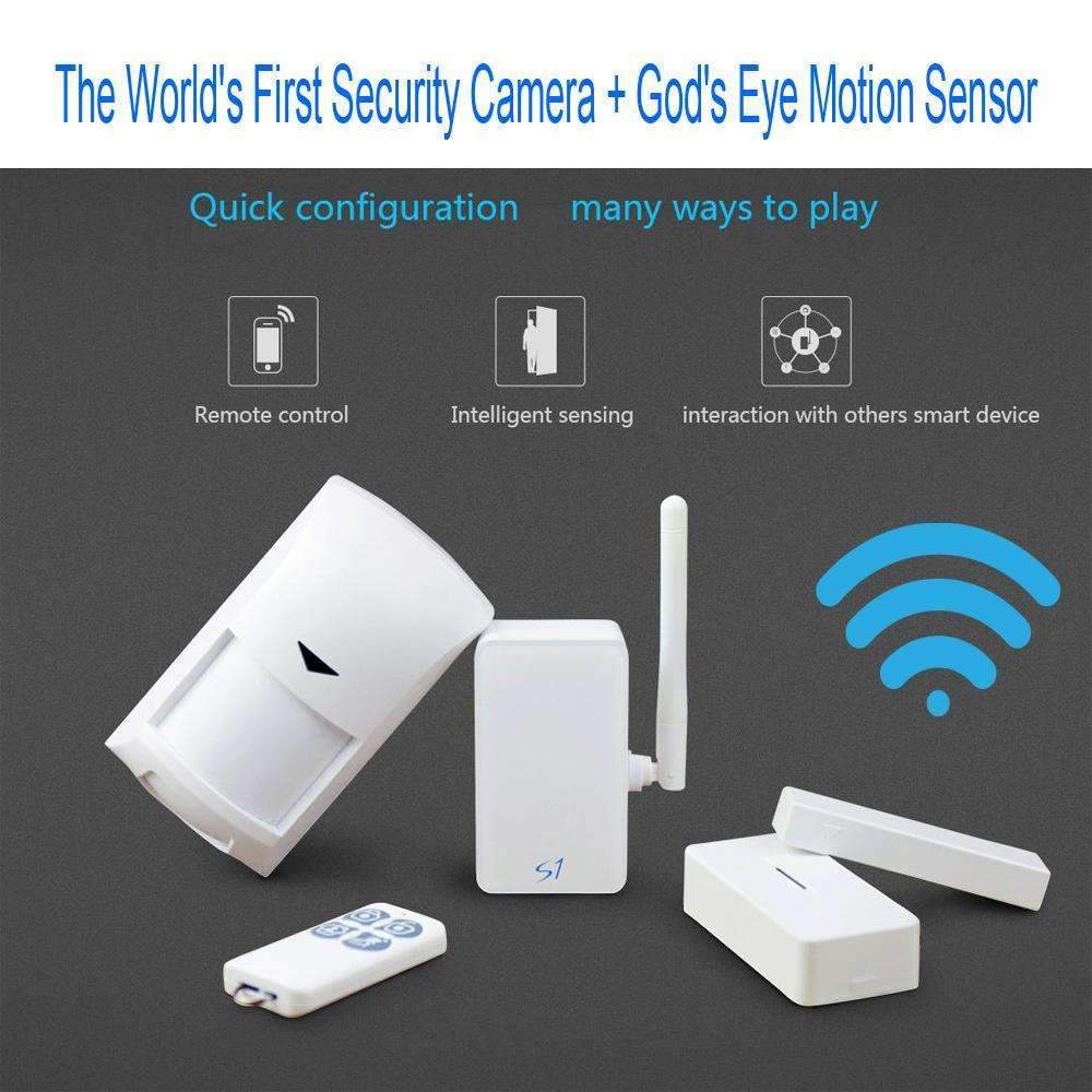 God's Eye Motion Sensor - Keep an Eye on Your Home While You're Away ...